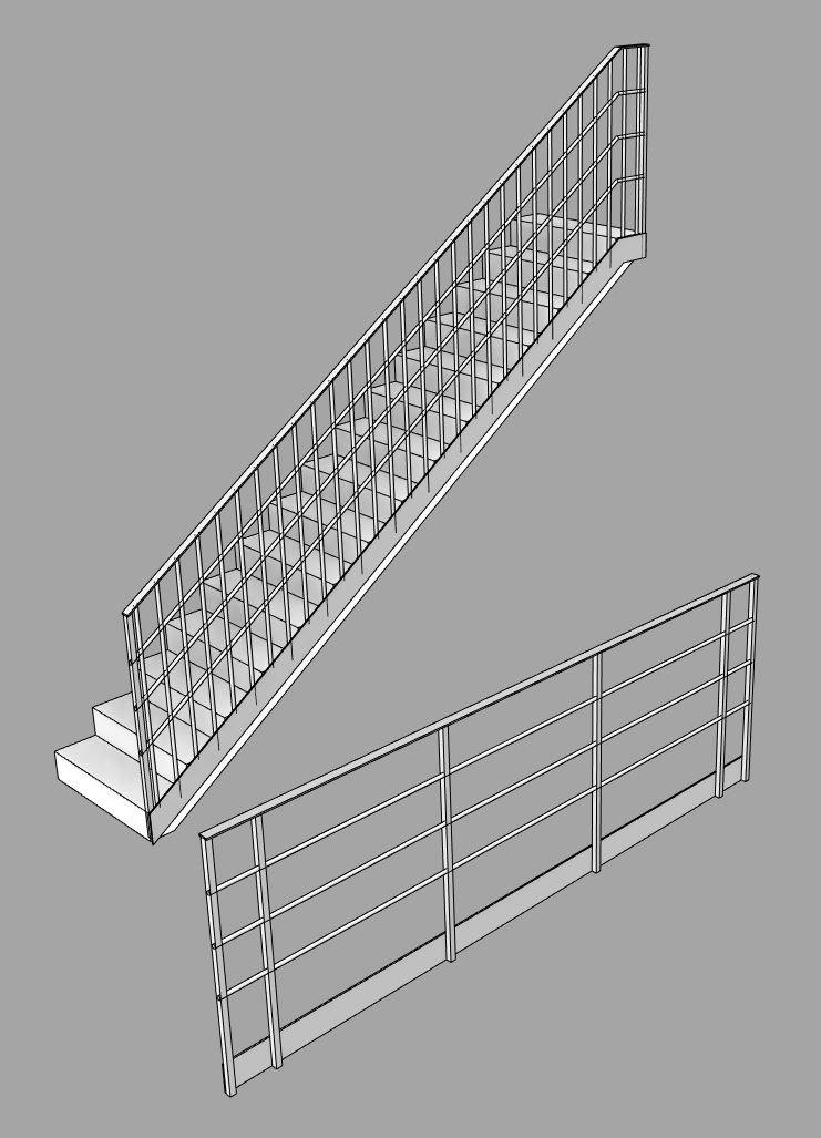 Solved: Railing creating balusters that doesn't exist when hosted to stairs. - Autodesk Community