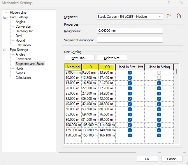 Solved: Changing mm with DN for the pipes - Autodesk Community