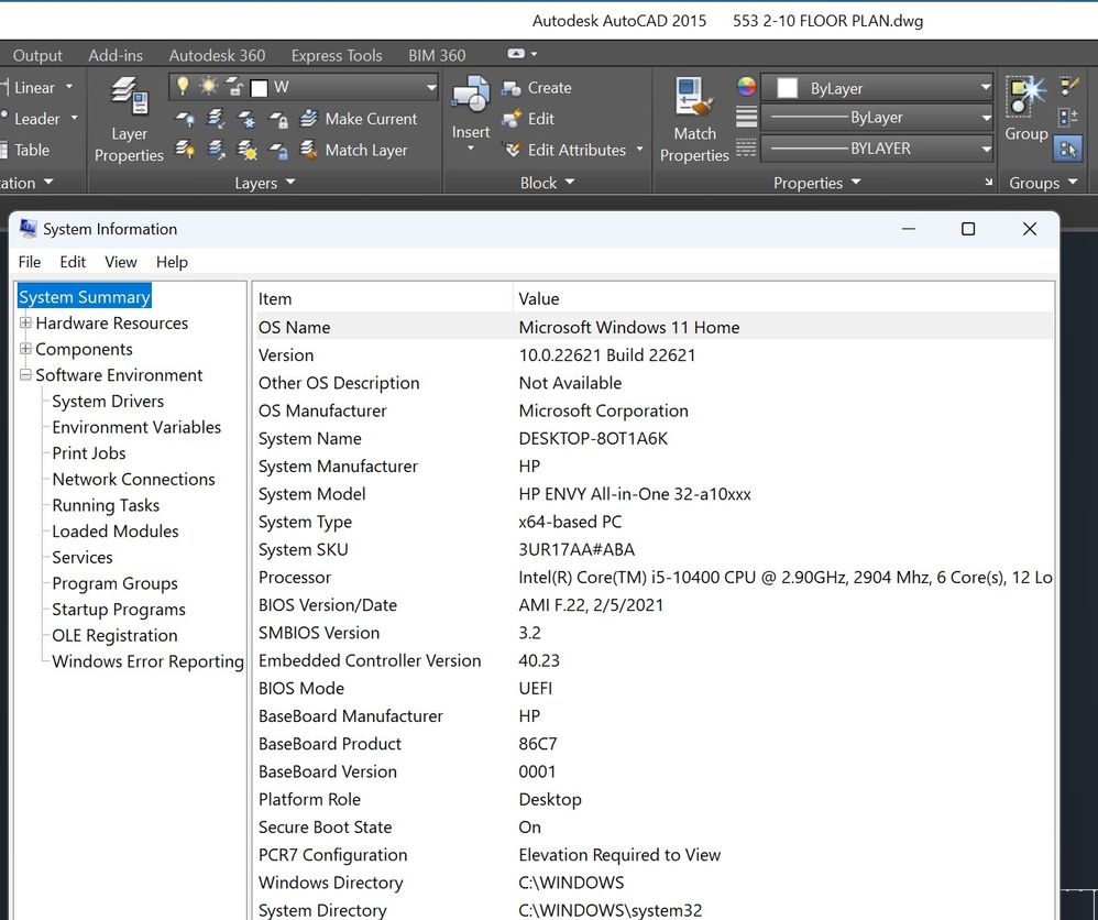 Solved: 2015 definitely works fine on window 11. But how? - Autodesk ...