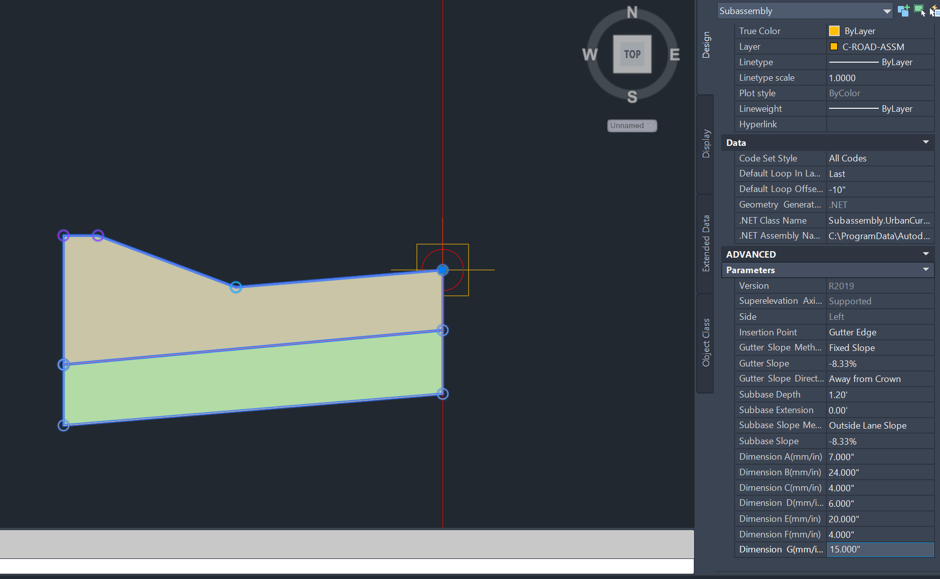 Solved: Subassembly for mountable curb - Autodesk Community