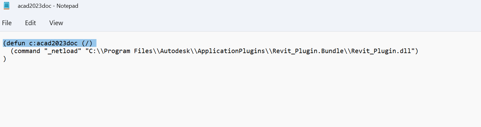 Load the dll automatically tried using registry and also tried using the .lsp way writing the ...