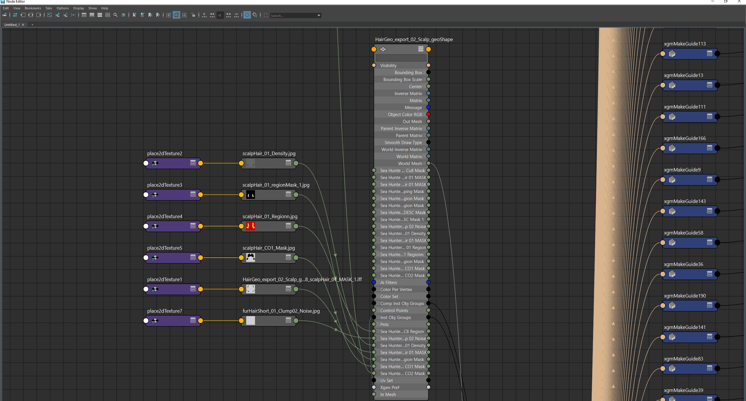 Transfering xGen painted maps to new scene, same project - Autodesk ...