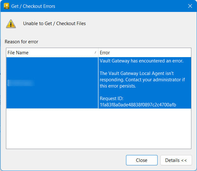 Vault Gateway Local Agent isn't Responding - Autodesk Community
