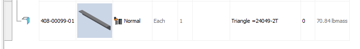 Bill of Materials getting mass from wrong model state of part ...