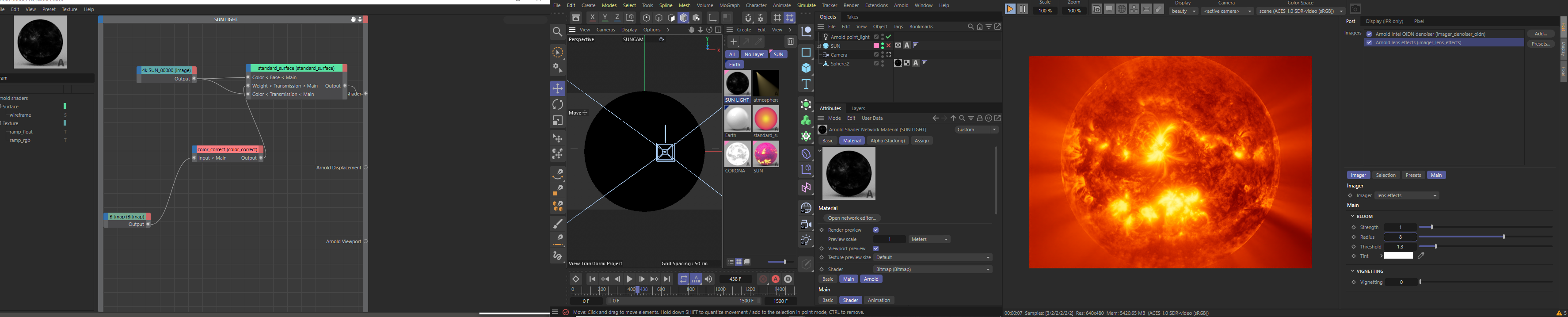 Solved: Artifacts with mesh light and atmosphere aka fireflies - Autodesk Community