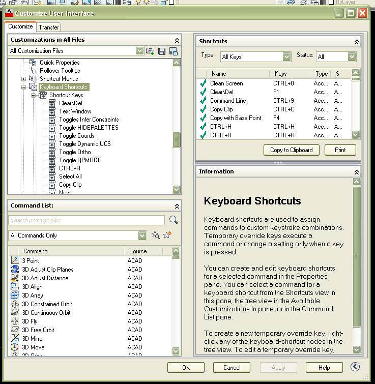 Solved: Backup for keyboard short cut and quick toggle keys + custom ...