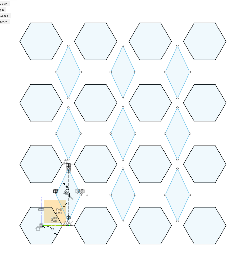 Solved: How to use measure tool for calculating distance of rectangular pattern - Autodesk Community