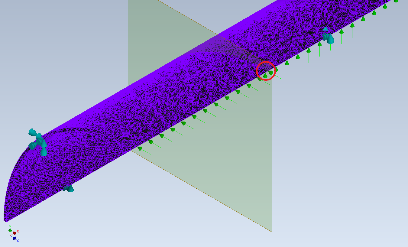 Solved: Stress linearization results not corresponding to computed stresses in the same nodes ...