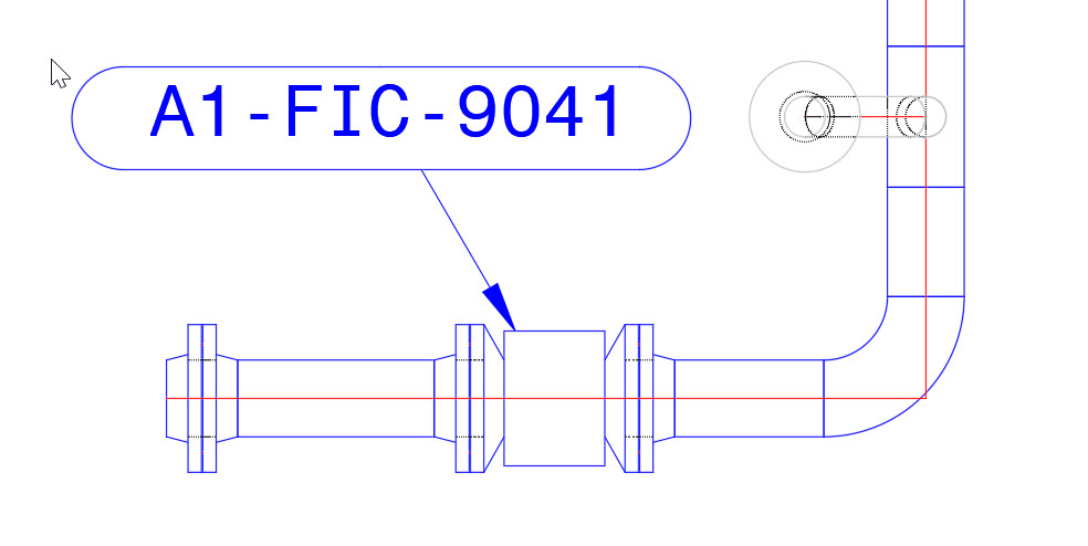 Solved: ORTHO ANNOTATION -INSTRUMENT TAG CALL OUT WITH CIRCLE ...