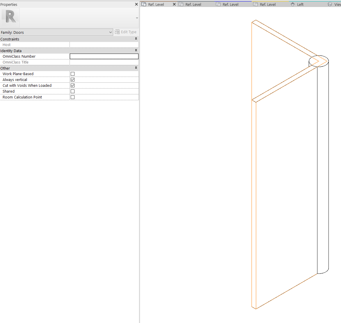 Solved: Make Hinges Cut Door Panel - Autodesk Community