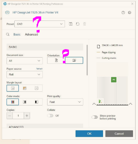 Solved: hp t525 36 plotter cutter not working correctly with LT2020 - Autodesk Community