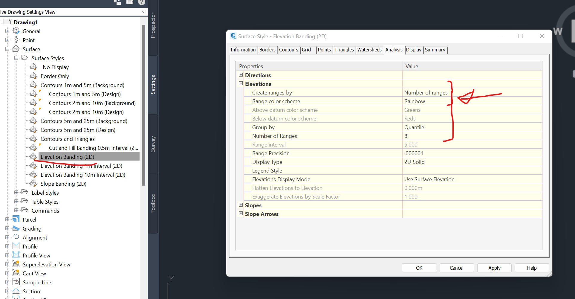Import of Color Scheme For Depth Range Analysis - Autodesk Community