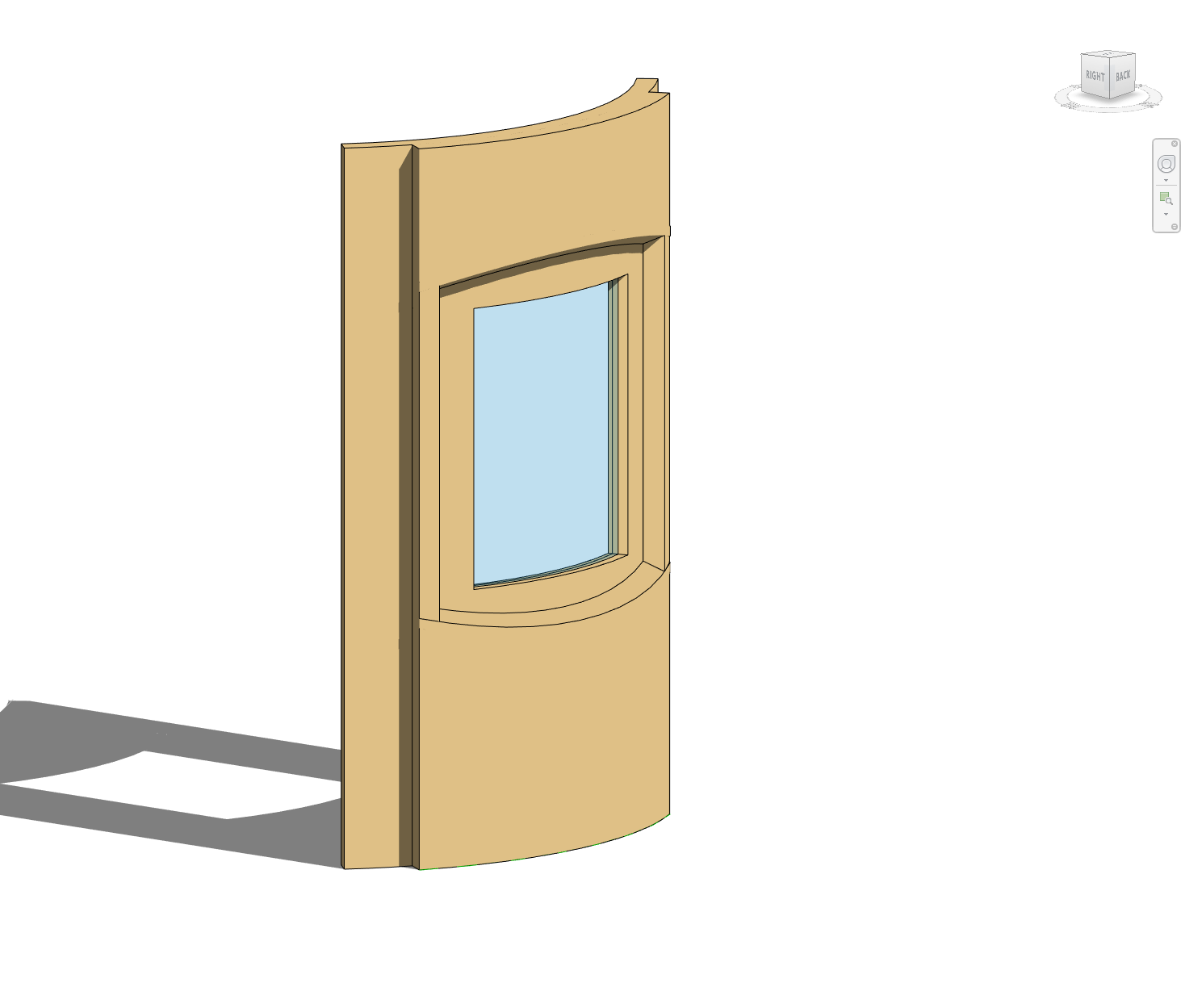 How do we create a splayed window family for curved walls? - Autodesk ...