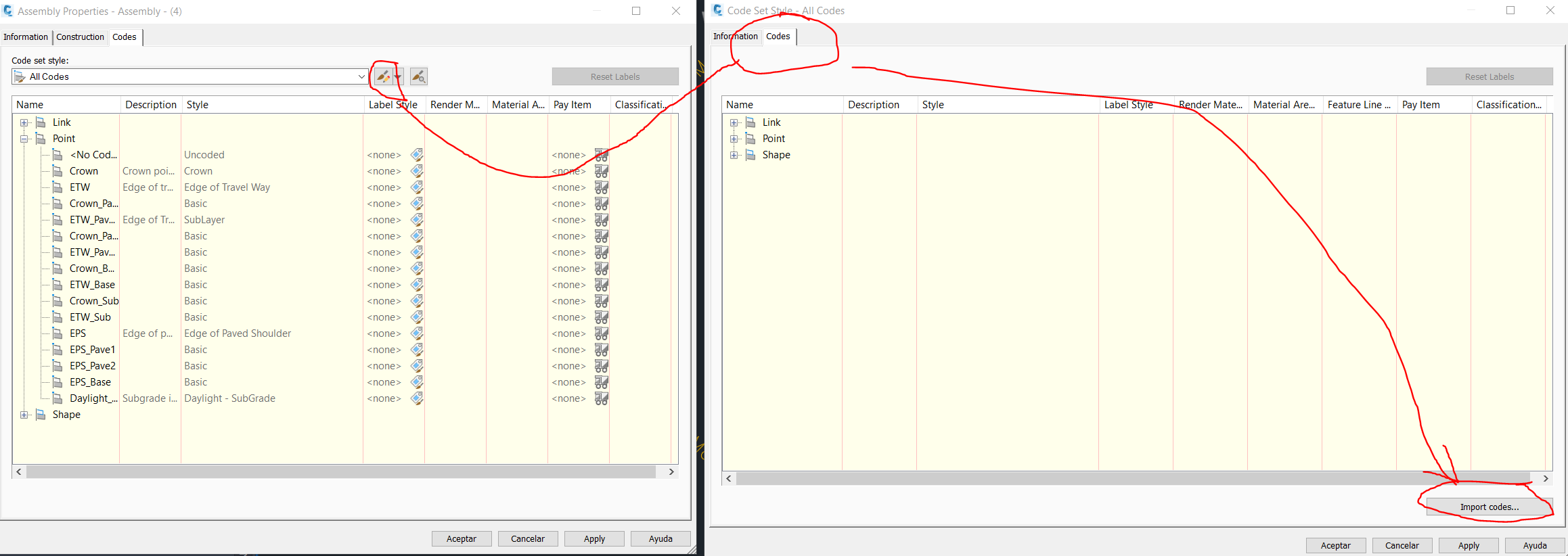Solucionado: Ayuda generación markpoint en assembly en Civil 3D ...
