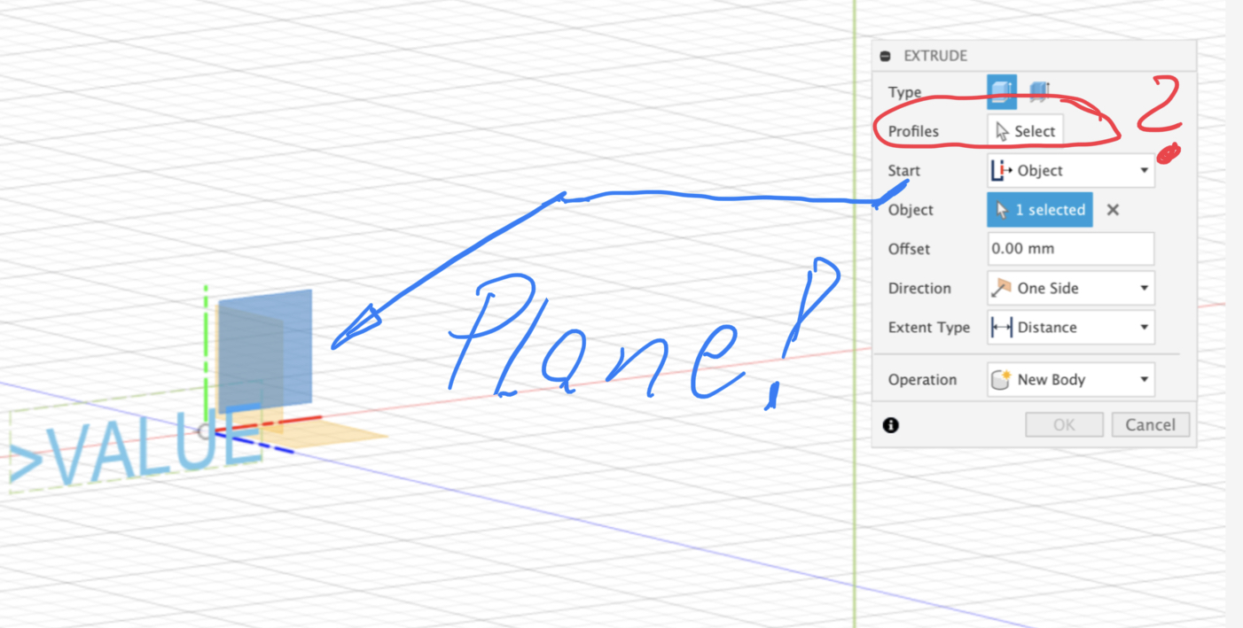 Solved: Stupid (?) newby question re: Extrude - Autodesk Community