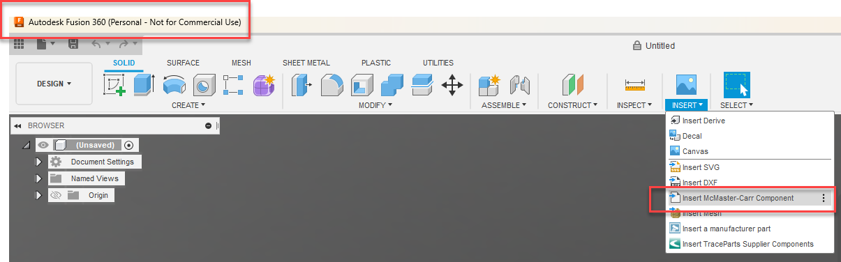 Solved: Was McMaster-Carr removed? - Autodesk Community