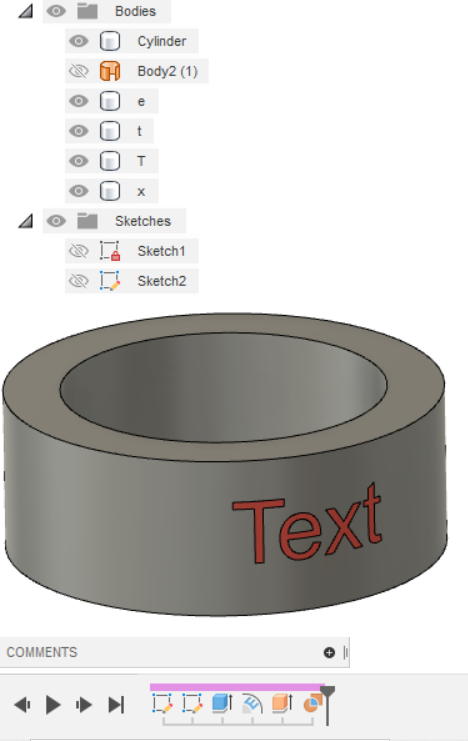 Solved: Emboss as a "New Body" - Autodesk Community