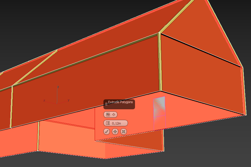 Solved: Extrude on roof bad result - Autodesk Community