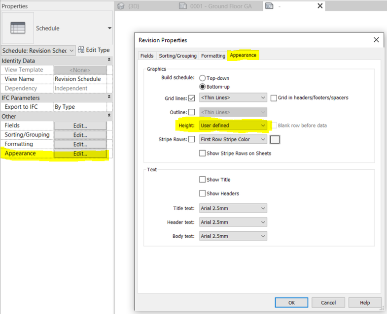 Revision Schedules Issues, how can we hide the Revisions - Autodesk Community