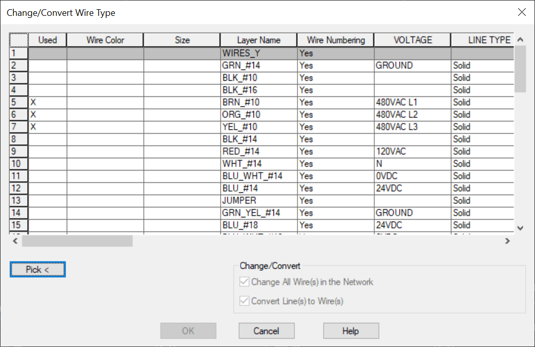 Solved: Change/Convert Wire Type Layer Name Order - Autodesk Community