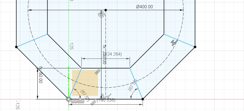 Segmented bowls rings: Make two driven dimensions equal? - Autodesk ...
