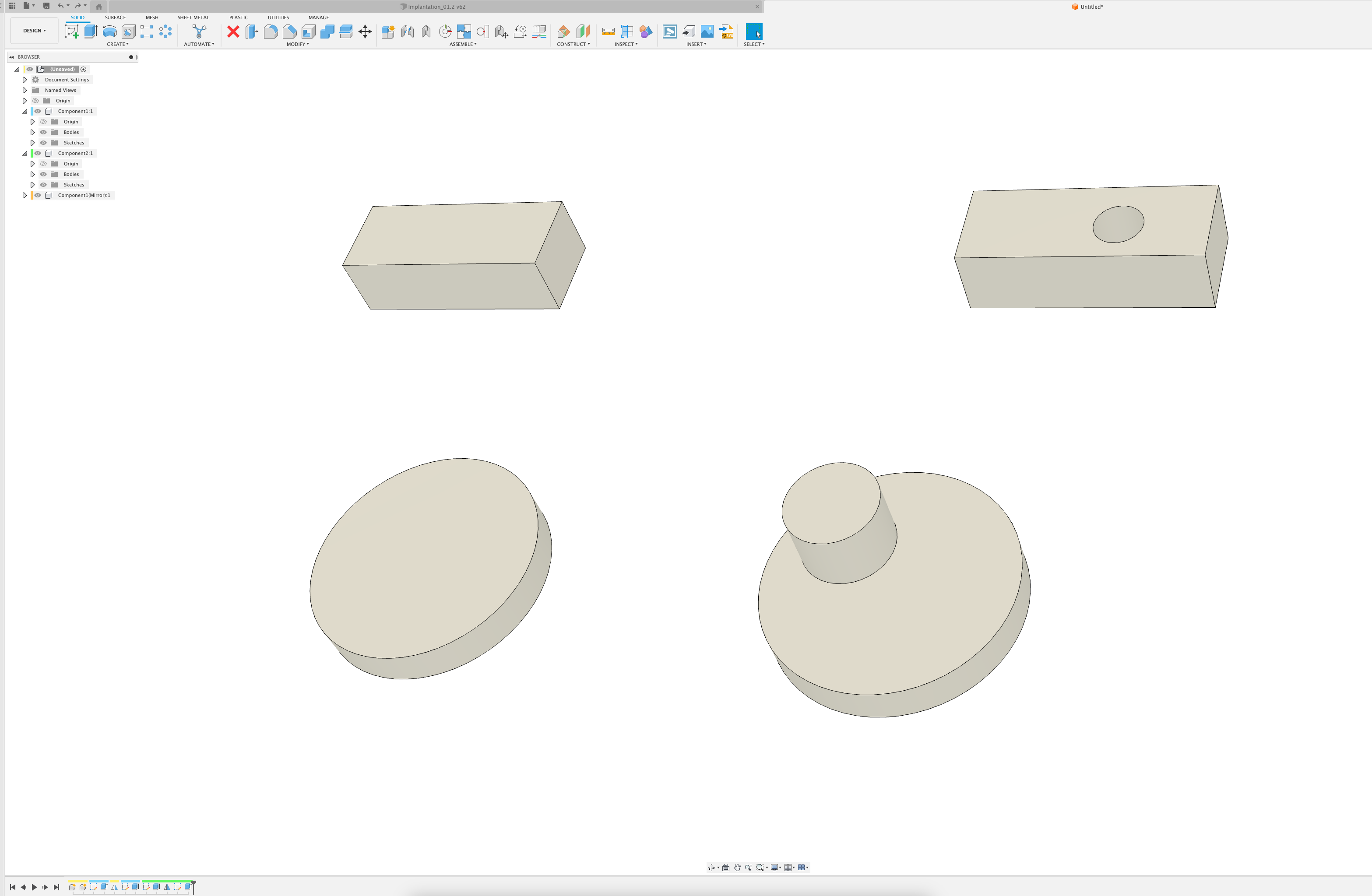 Résolu : Fusion 360 : bug fonction symétrie et miroir ? - Autodesk ...