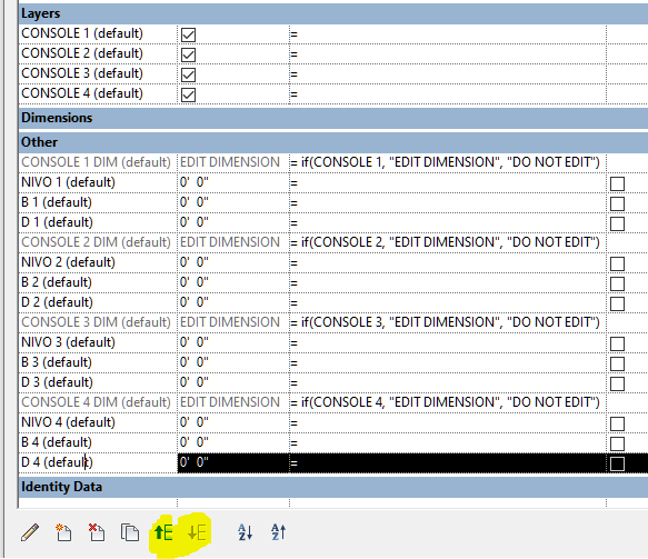 Solved: Grey out certain parameters if a visability parameter isnt checked. - Autodesk Community