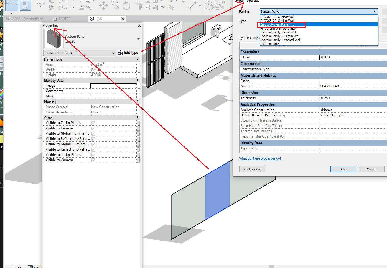 Solved: How to cut a wall opening in glass partition? - Autodesk Community