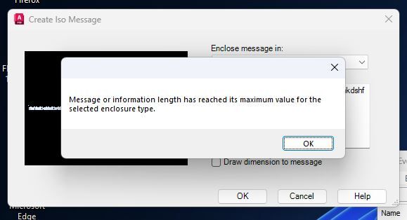 ISO Message - Autodesk Community