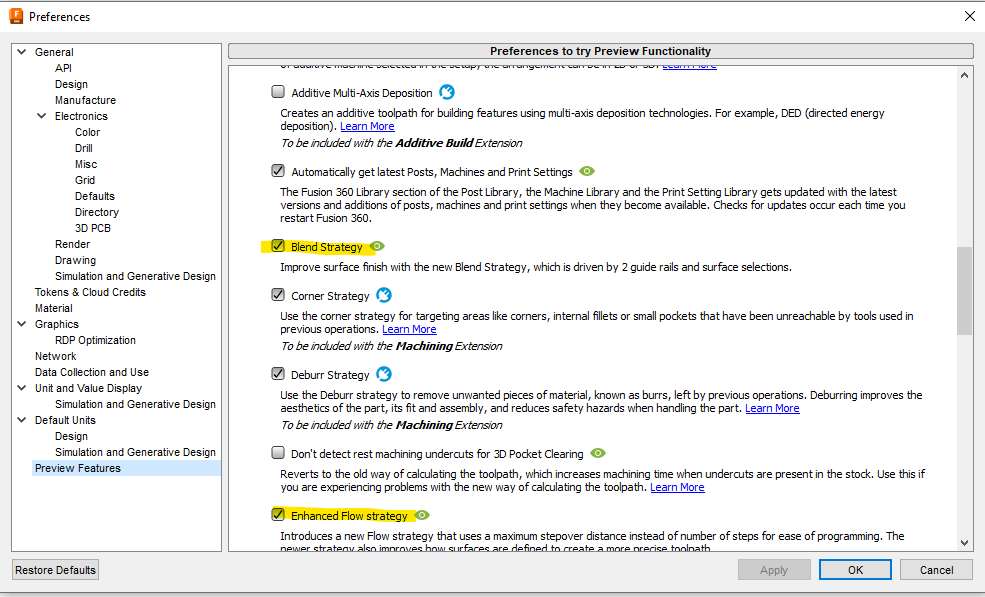 Machining 3D fillets - Autodesk Community