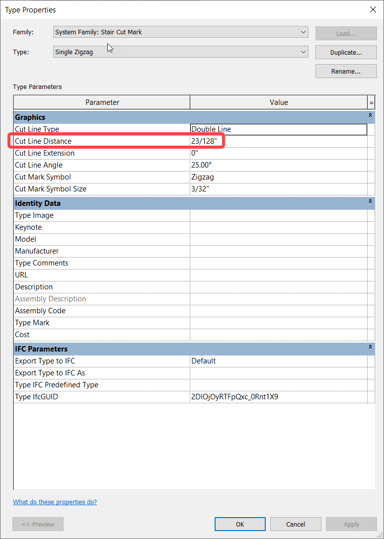 Stair Double Cut Line Graphics - Autodesk Community