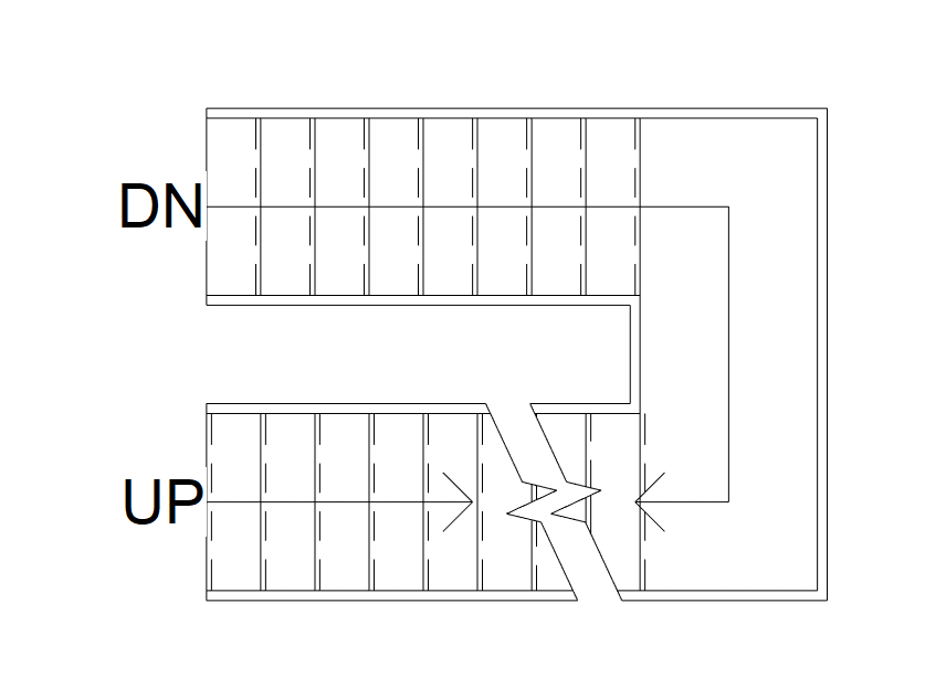 Stair Double Cut Line Graphics - Autodesk Community