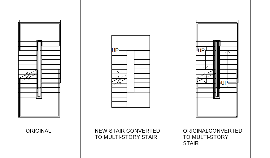 Stair Double Cut Line Graphics - Autodesk Community