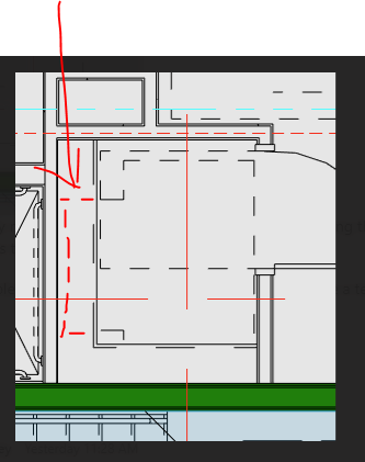 Casework family hiding column & T-clearance - Autodesk Community