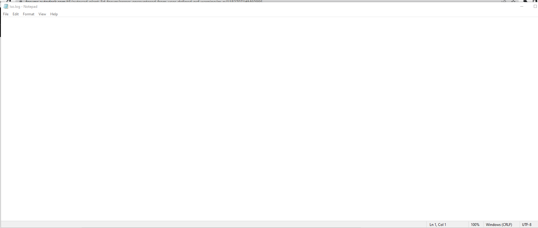 Errors encountered from user defined pcf warning - Autodesk Community