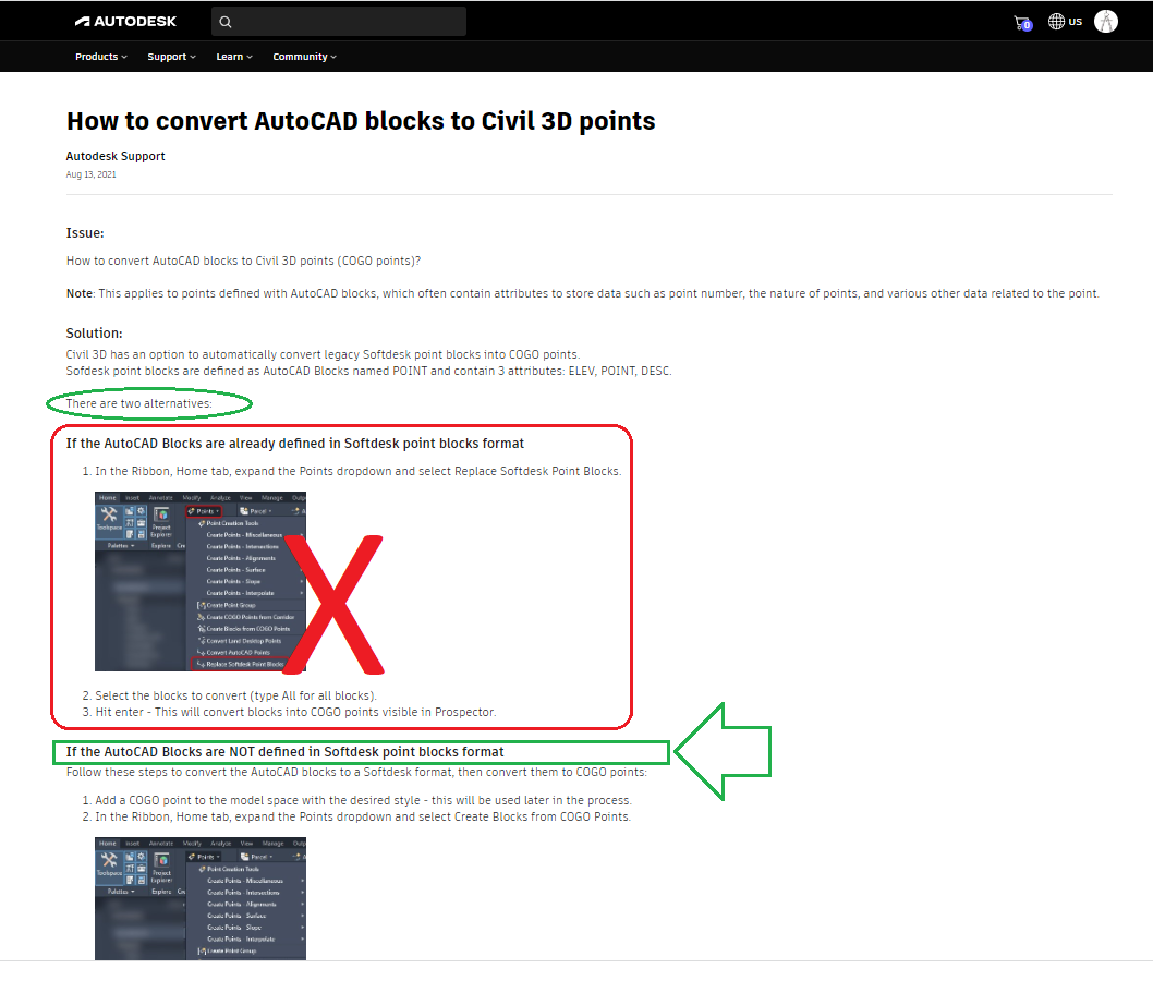 Solved: Import points into Eastings/Northings file - Autodesk Community