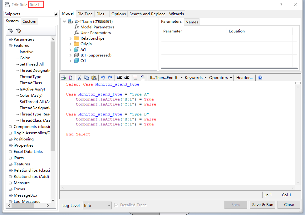 已解决: iLogic Select Case 语句不起作用 - Autodesk Community