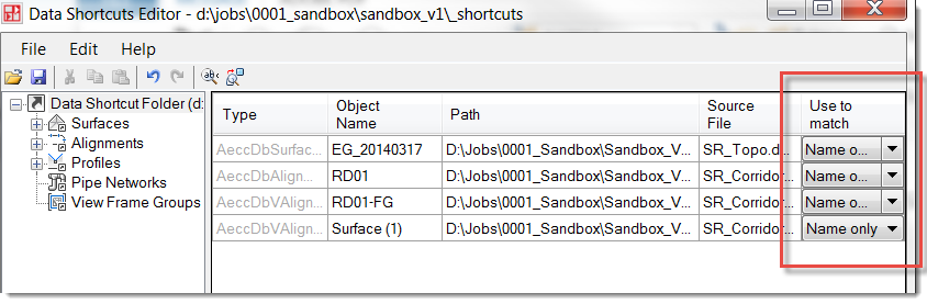 Data Shortcuts limitations - Autodesk Community