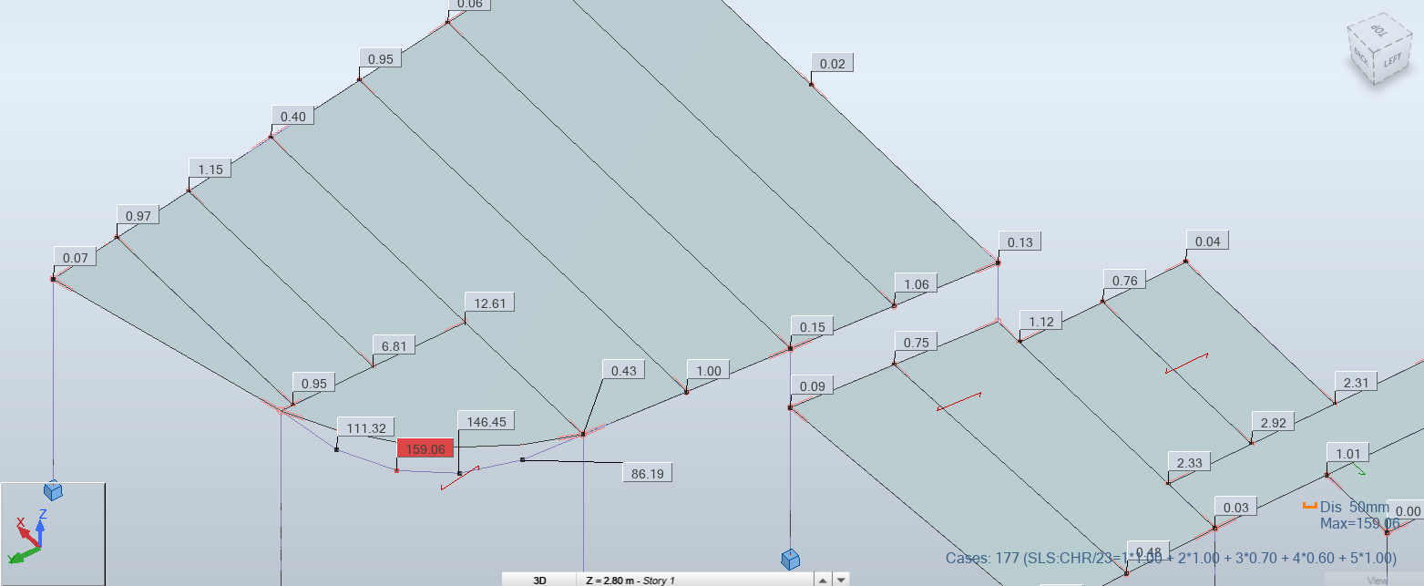 Solved: very large displacement on curved beam - Autodesk Community