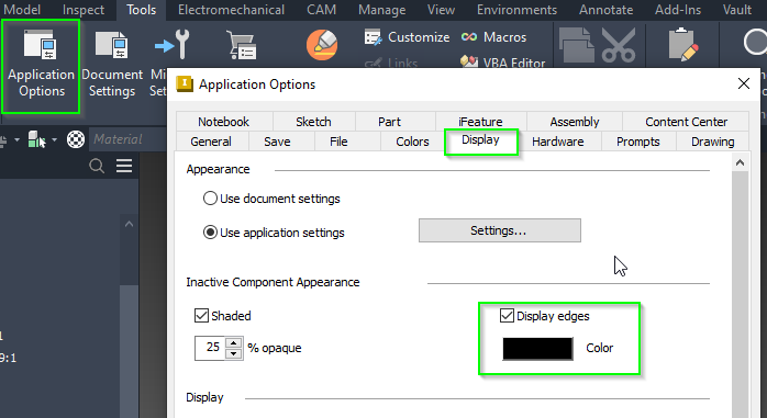 Solved: Change colors model edge colors - Autodesk Community