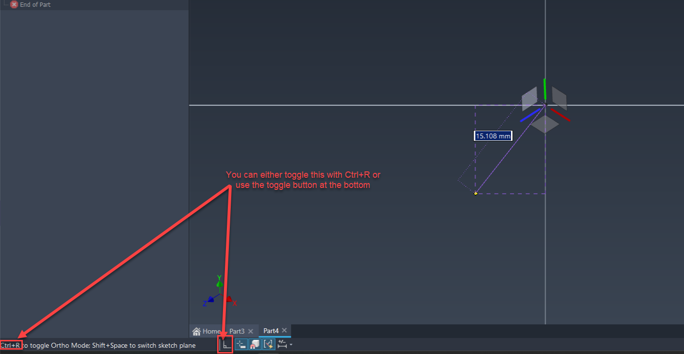 The 3d sketch's lines doesn't align to vertices - Autodesk Community