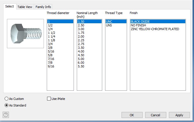 How do I sort Content Center parts order while selecting them? - Autodesk Community