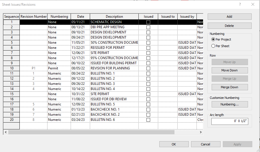 Why is Current Revision Date not visible without revision numbering? - Autodesk Community