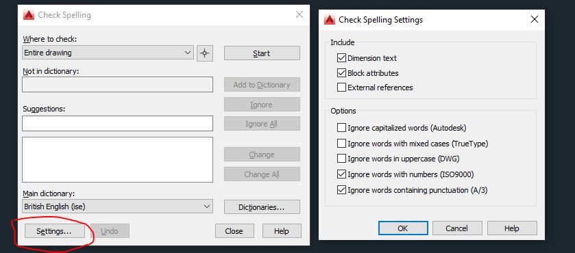 Solved: Spelling check - Autodesk Community