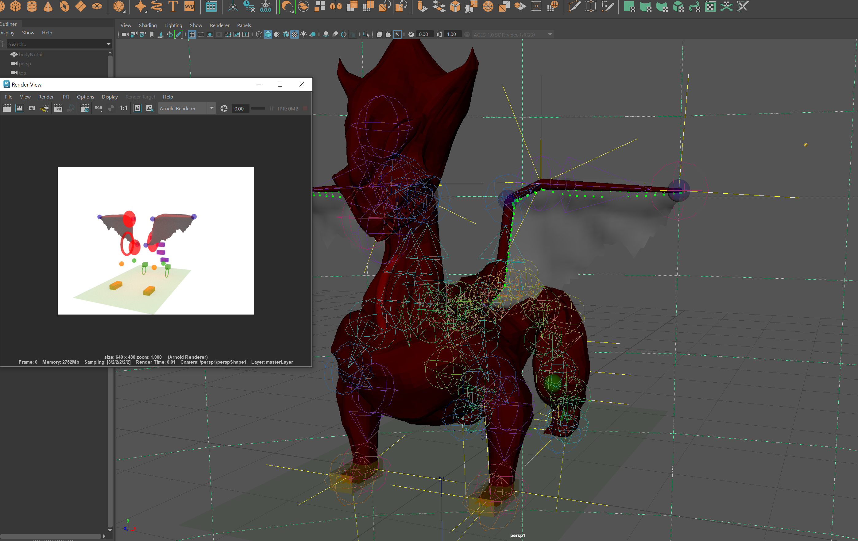 Arnold Renderer will not pick up mode geometry - Autodesk Community