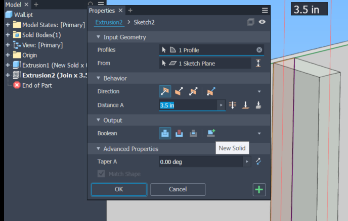 Solved: Make a wall from a sheet of drywall and a 2x4 stud attached to it but still separate so ...