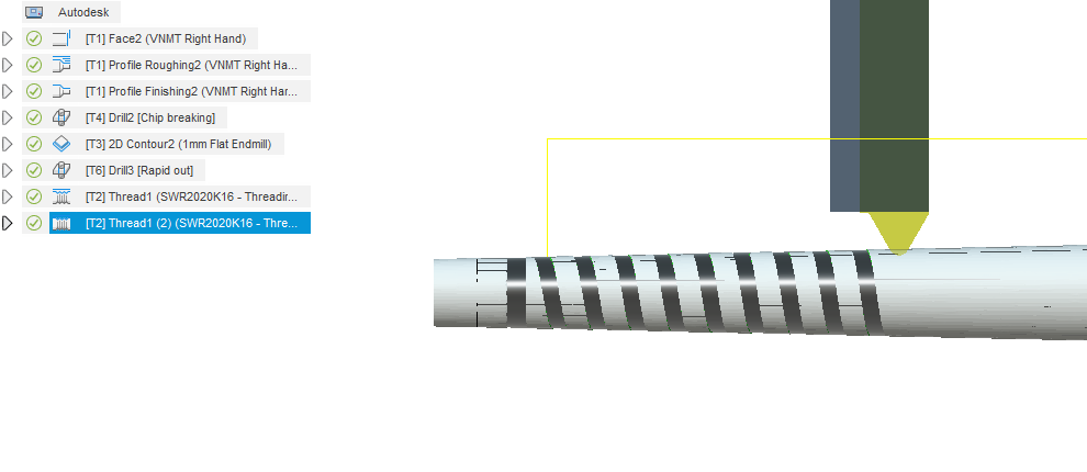 Lathe threading error - Autodesk Community