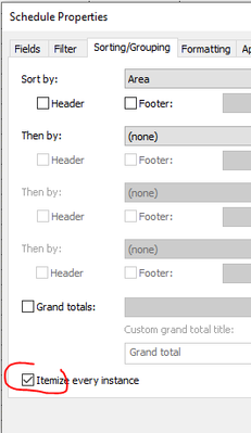Solved: Calculate totals in schedule - Autodesk Community