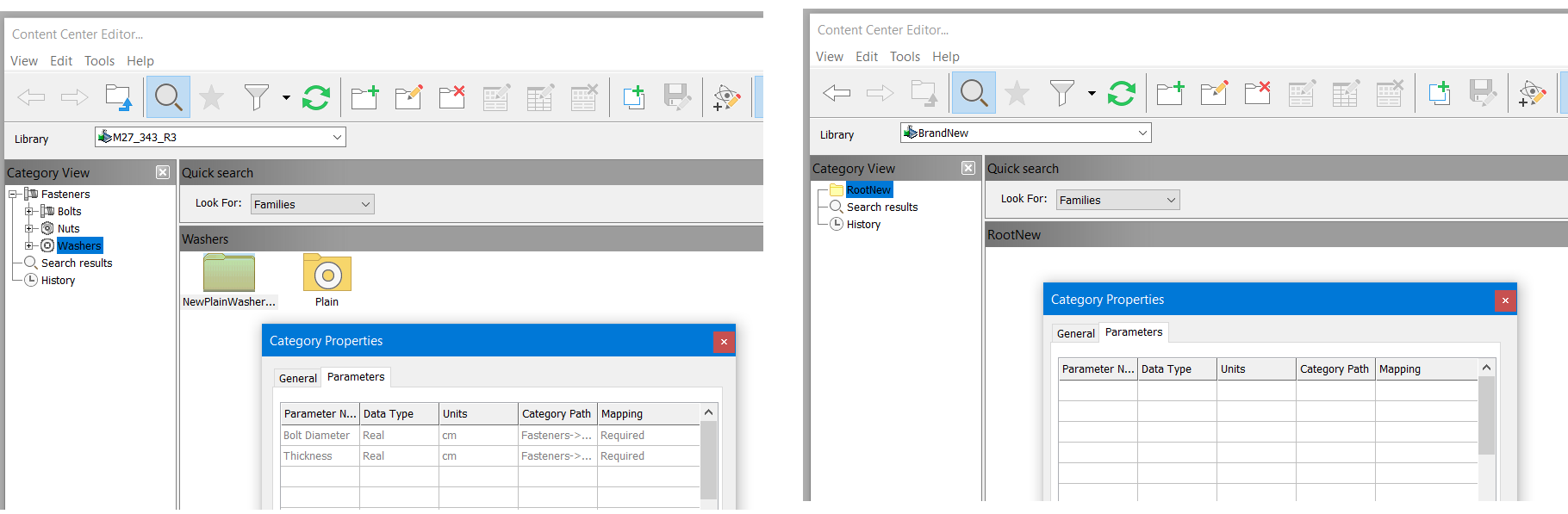 Content Center Parameter Mapping - Autodesk Community