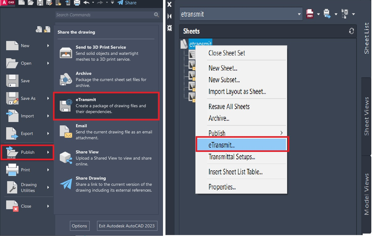 References - Not Found Files!!! - Use eTransmit - Autodesk Community